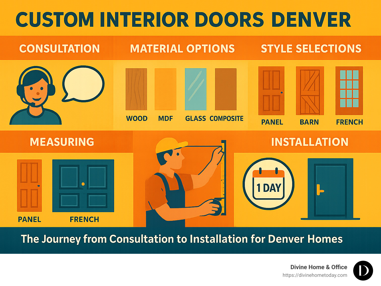 Custom Interior Doors Denver: 7 Stunning Modern Choices 2025