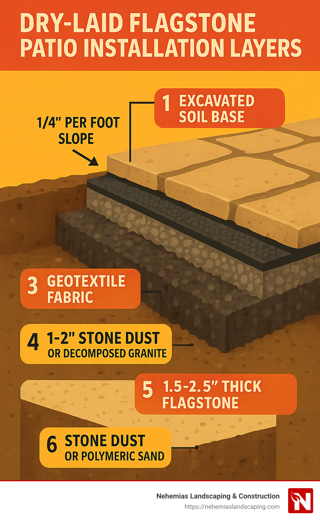 how to install a dry flagstone patio: 7 Powerful Steps 2025