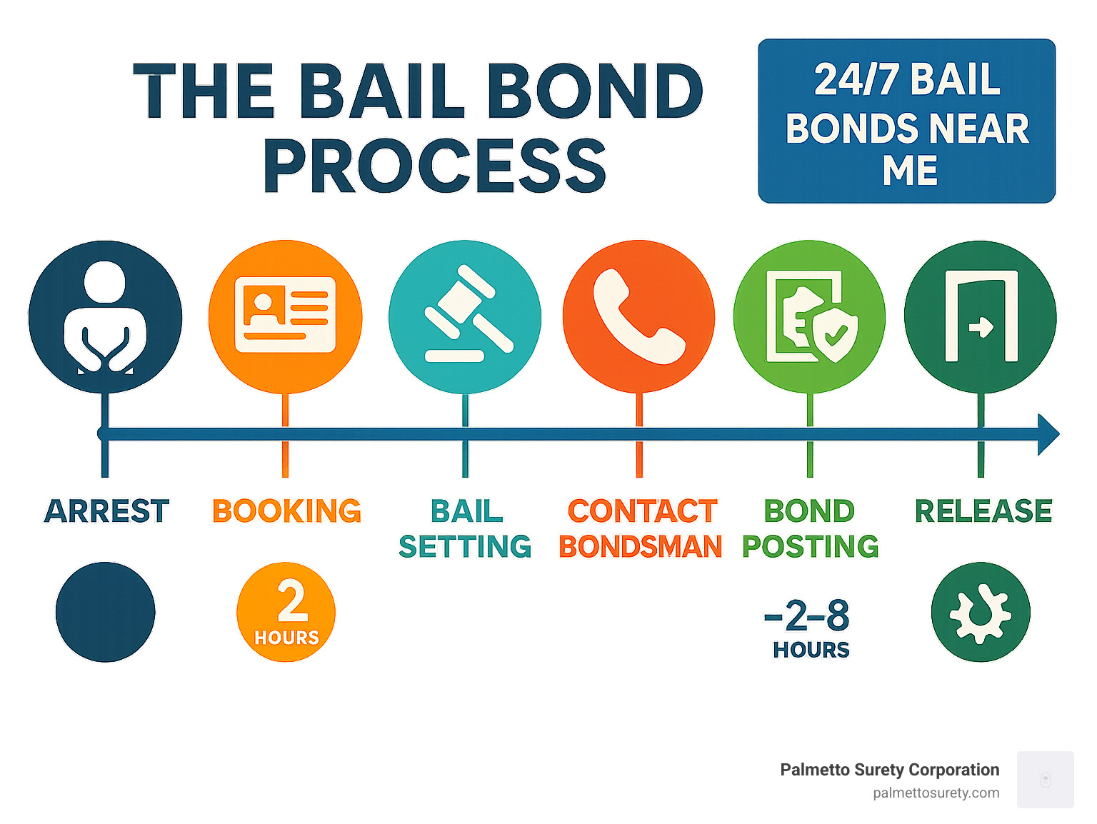 24/7 bail bonds near me: Top 5 Fastest Trusted in 2025