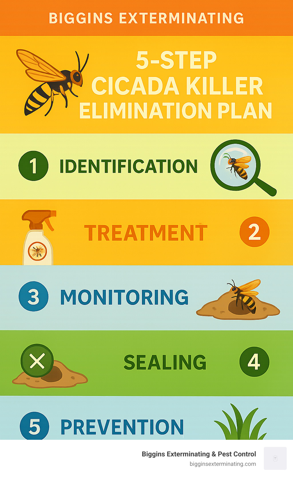 How to Get Rid of Cicada Killers: 5 Powerful Proven Methods 2025