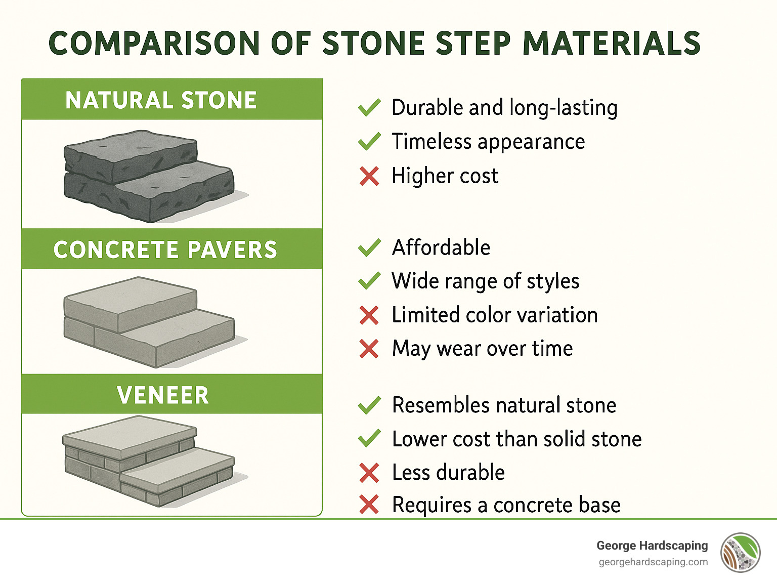 stone front steps ideas: 10 Stunning Ways to Boost Curb Appeal