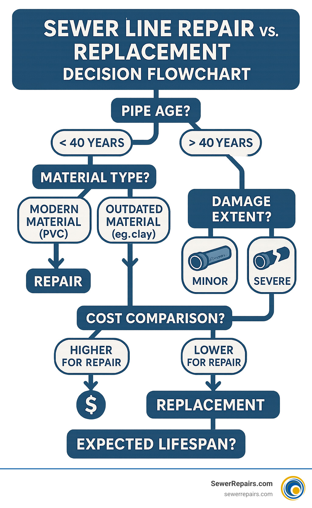 Deciding Between Sewer Line Repair and Replacement: 7 Vital Steps for ...