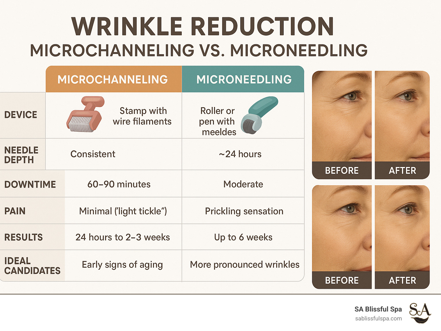 microchanneling vs microneedling for wrinkles: 5 Powerful Benefits 2025