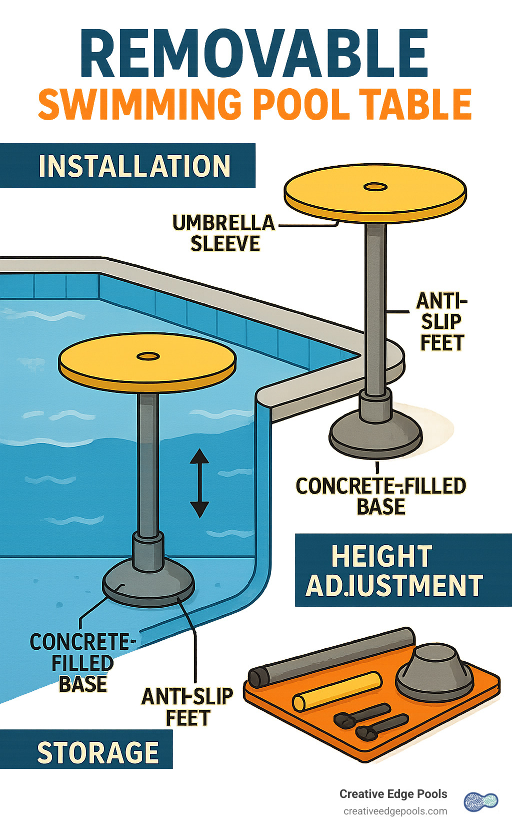 Removable Swimming Pool Table: 5 Best Stunning Picks 2025