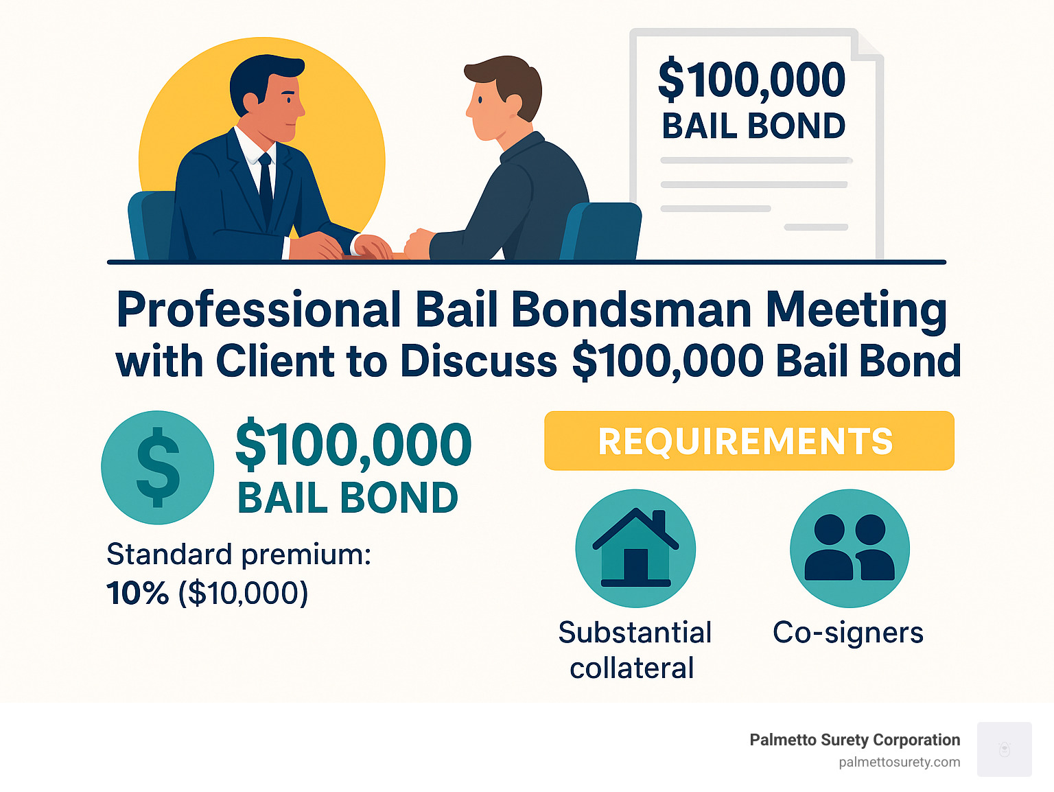 how much does a 100 000 bail bond cost: 5 Shocking Facts 2025