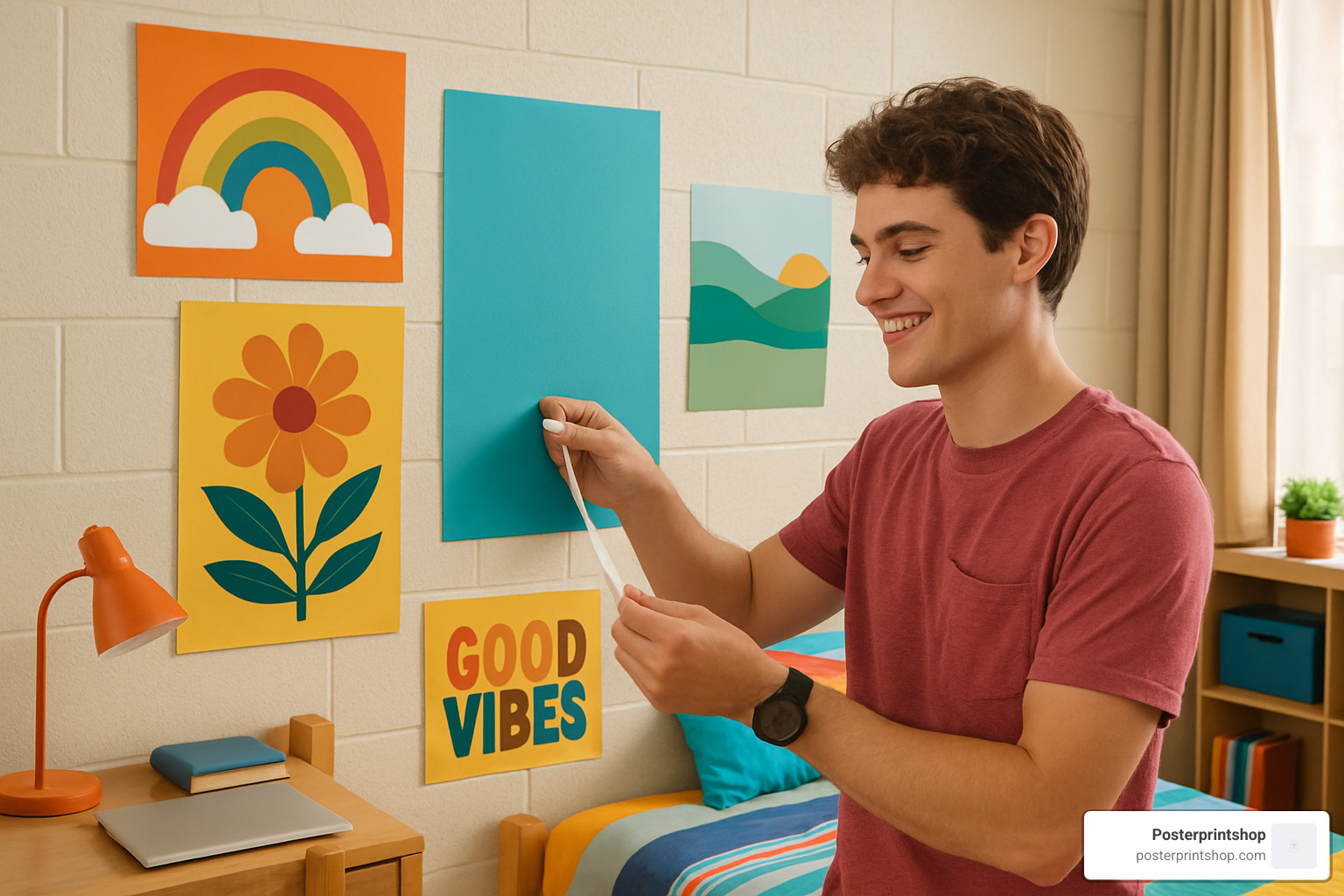 Stick and Switch: Removable Poster Tapes for Easy Changes - Poster ...