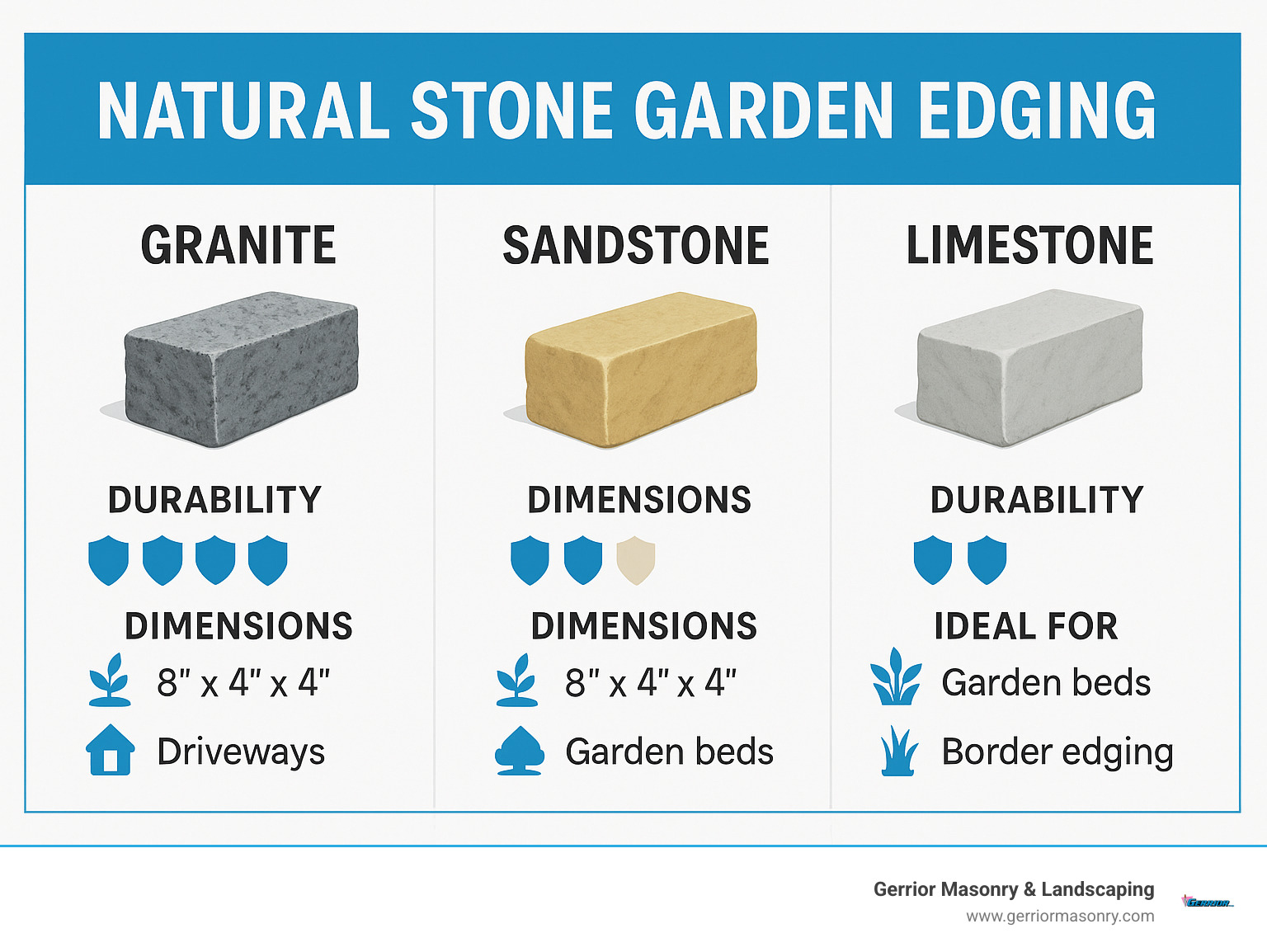 Natural stone garden edging: 5 Stunning Benefits in 2025