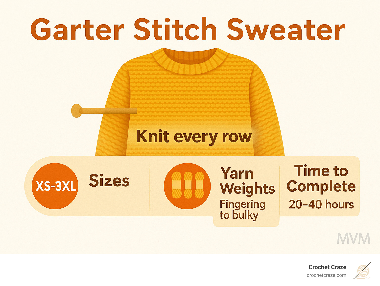 Garter Stitch Sweaters Aren't Just for Grandma Anymore