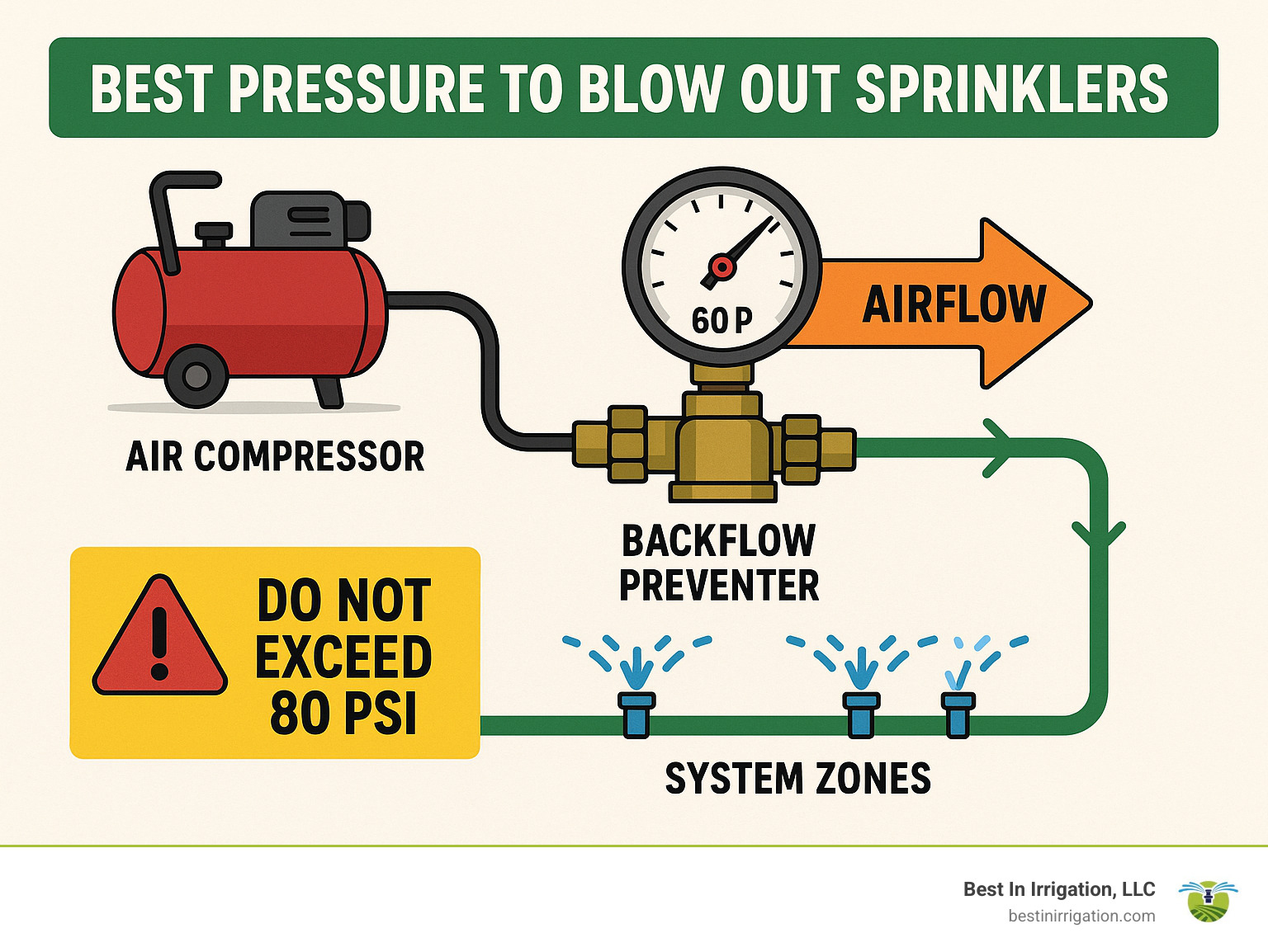 Best pressure to blow out sprinklers: 5 Powerful Tips 2025