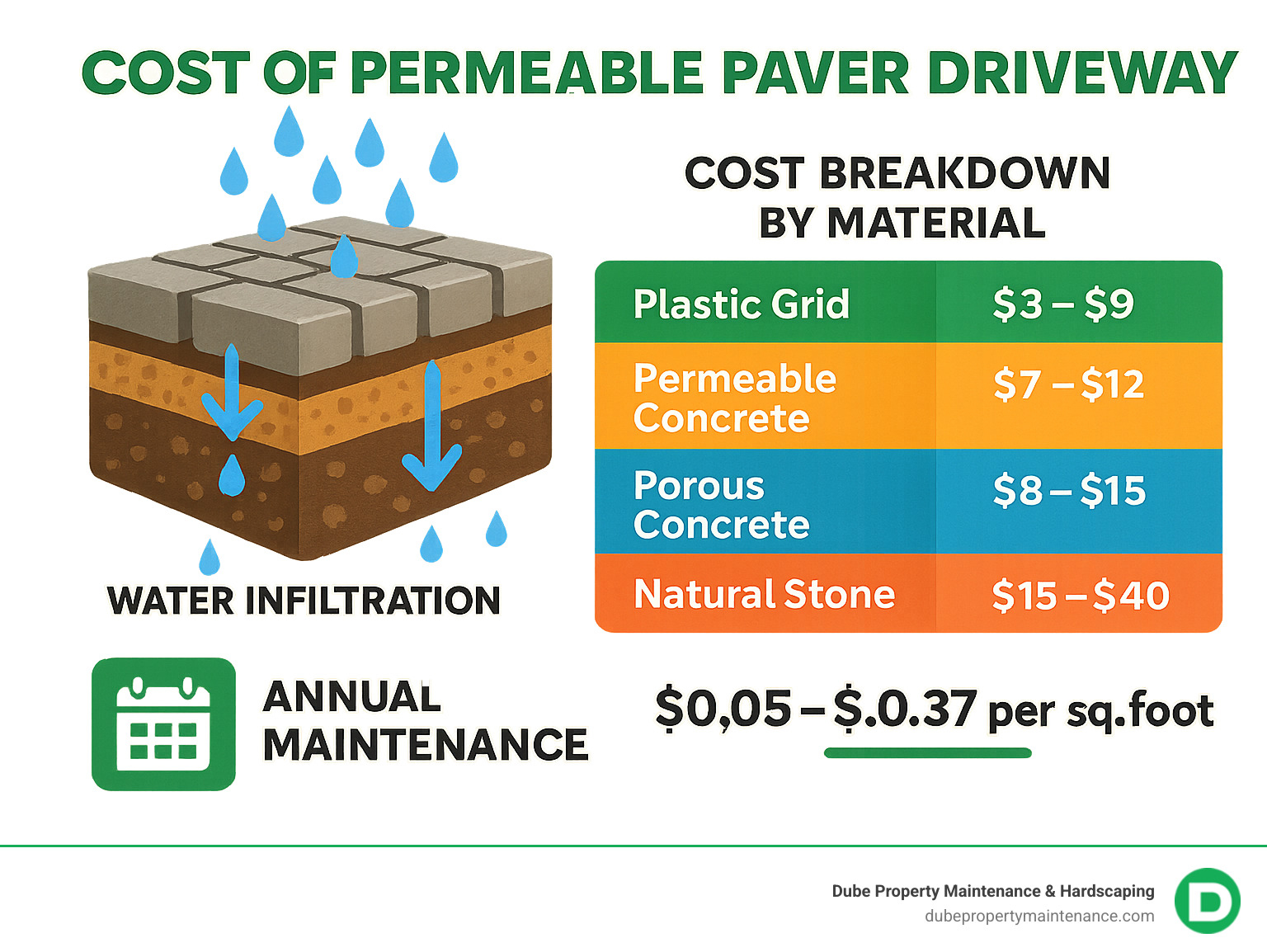 Cost of Permeable Paver Driveway: 7 Powerful 2025 Benefits