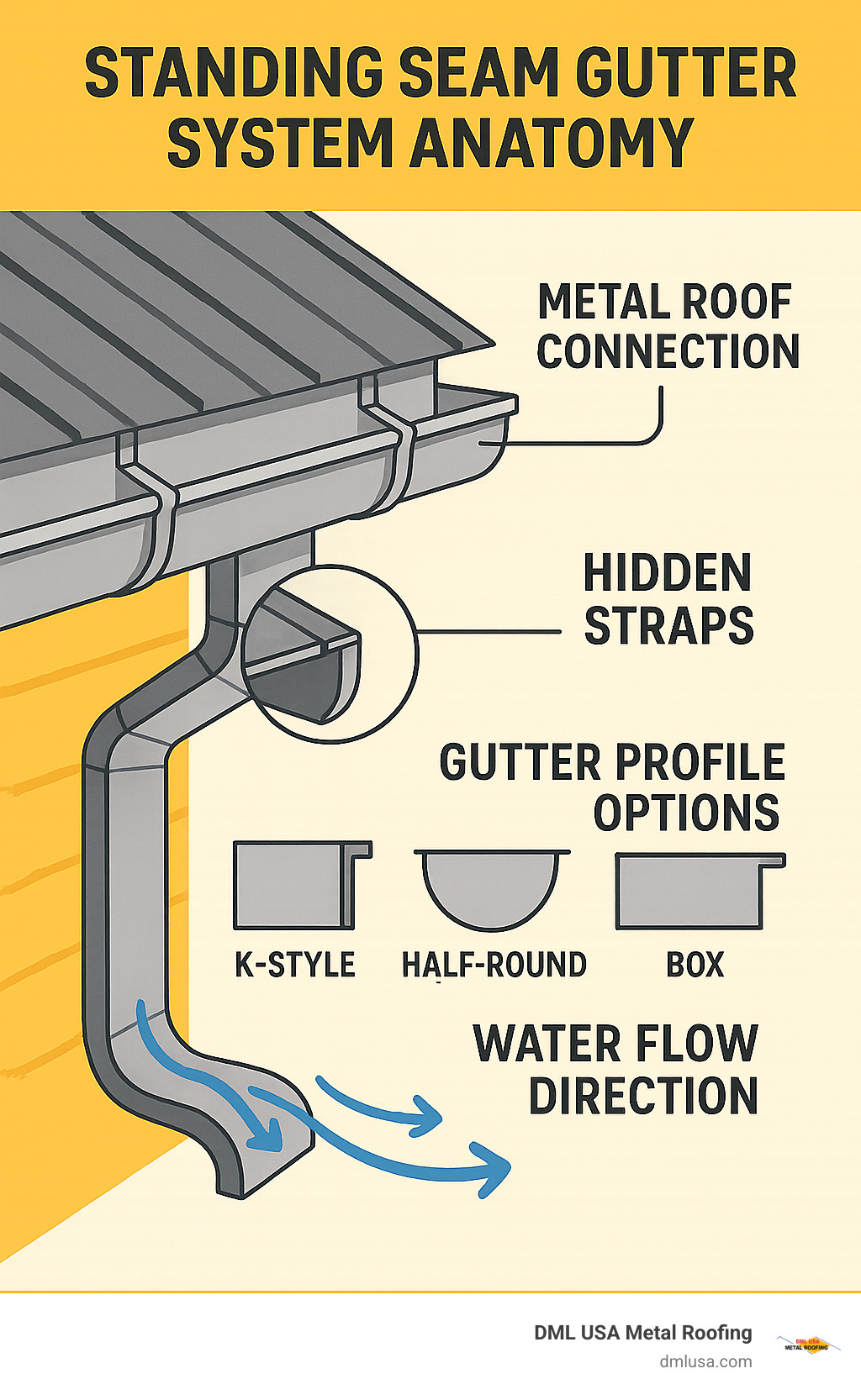 Standing Seam Gutter: 7 Powerful Benefits for 2025 Success