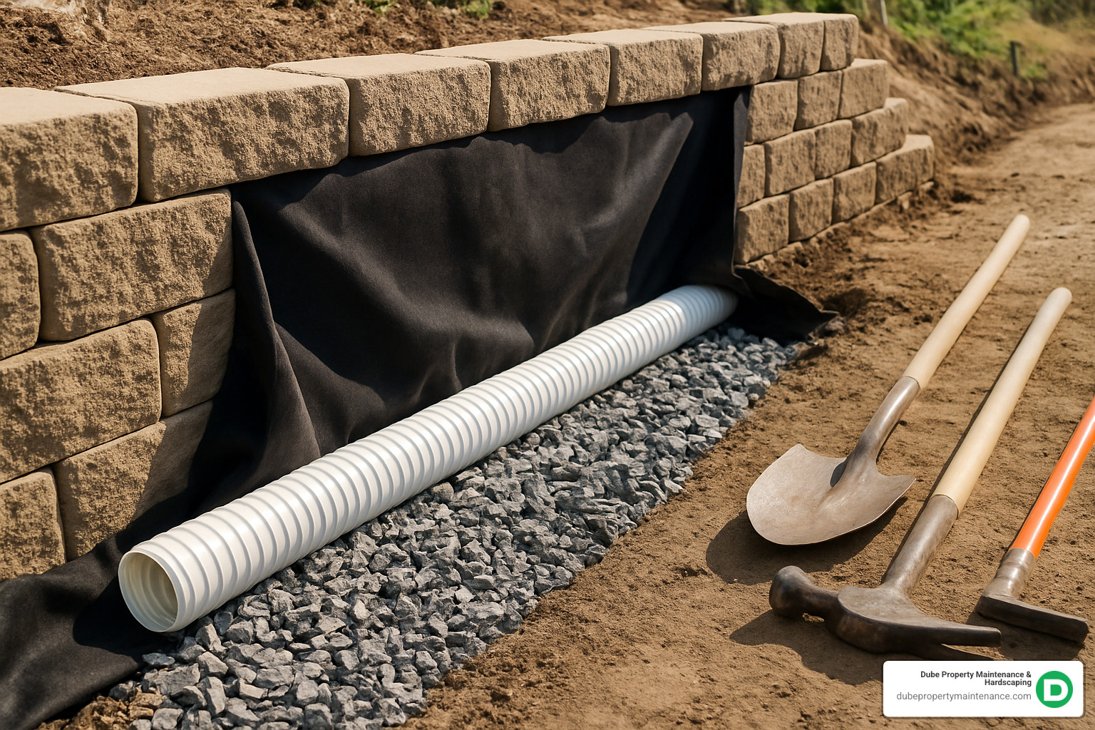 Retaining wall drainage pipe: 7 Essential Tips for Lasting Success 2025