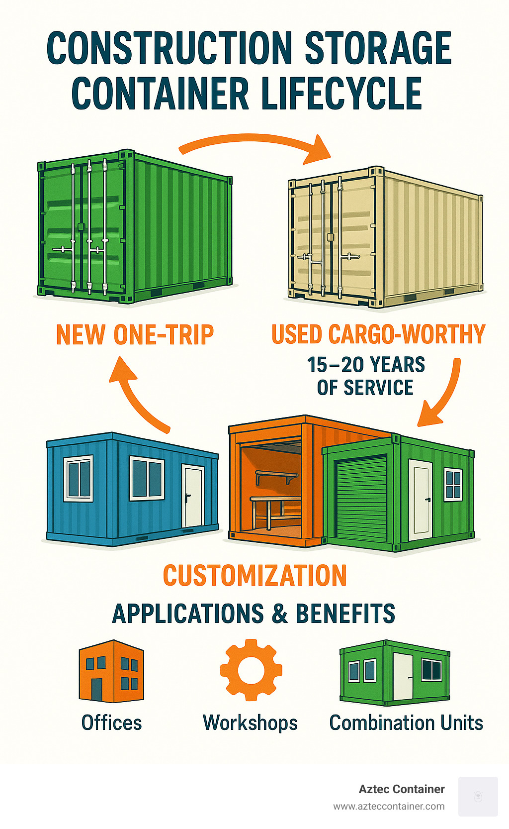 Construction Storage Containers For Sale: 7 Powerful Reasons 2025