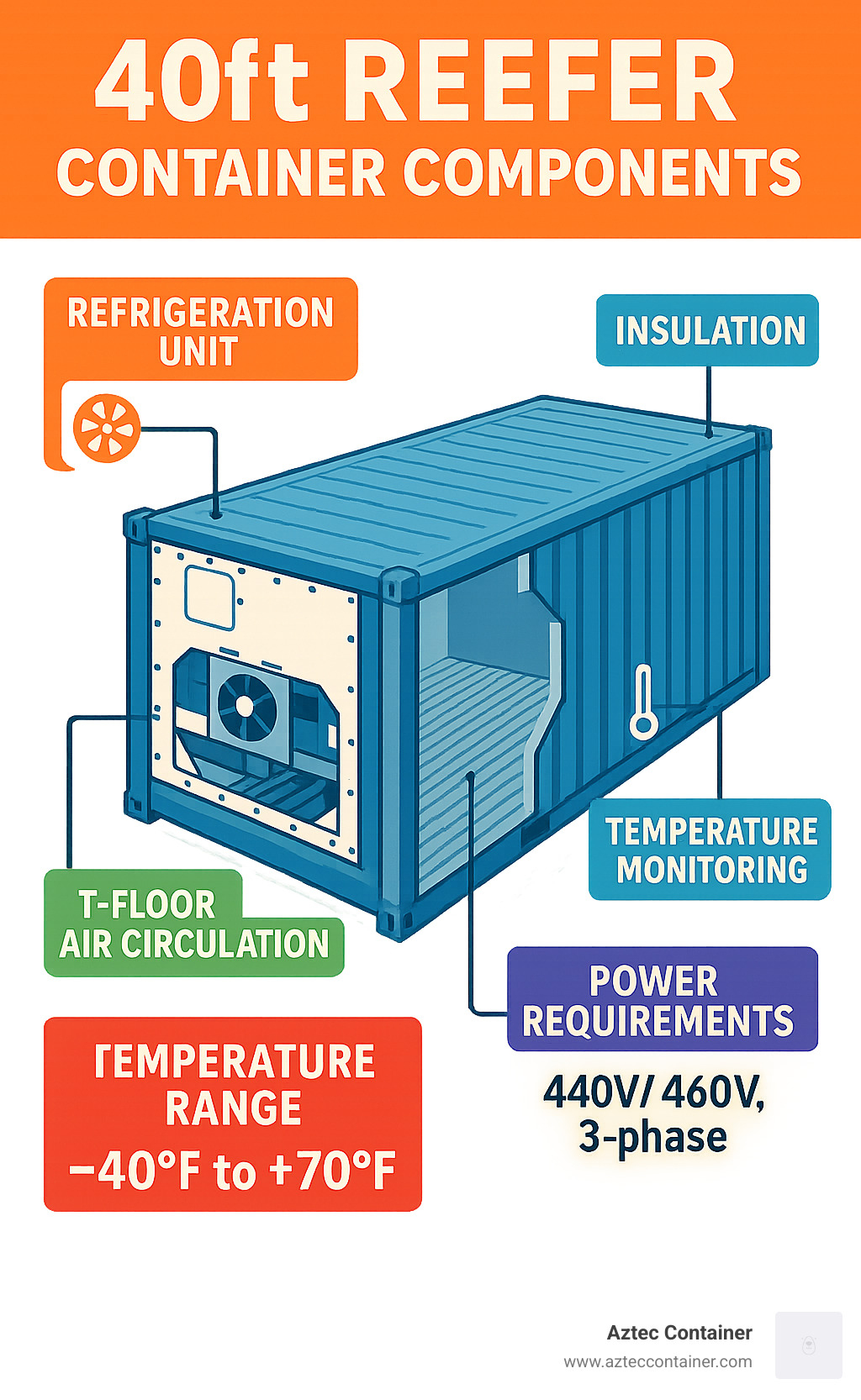 40 Ft Reefer Containers For Sale: 5 Powerful Reasons To Buy