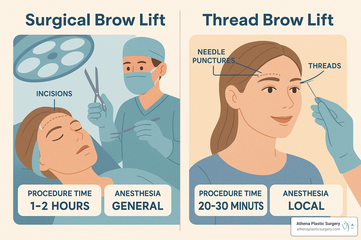 eyebrow thread lift near me: 5 Top-Rated Safe Clinics 2025