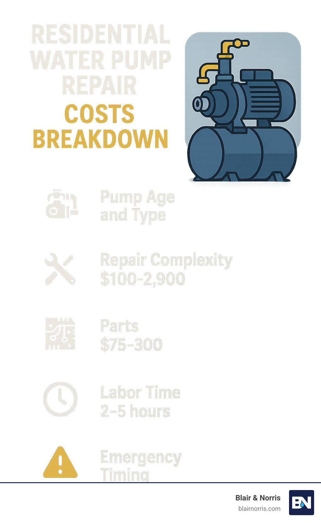 Residential Water Pump Repair: Top 5 Reliable Services 2025