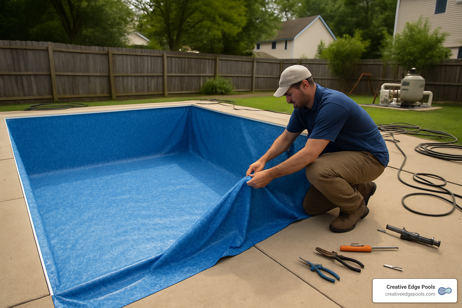 cost of replacing inground vinyl pool liner: 2025 Expert Guide ...