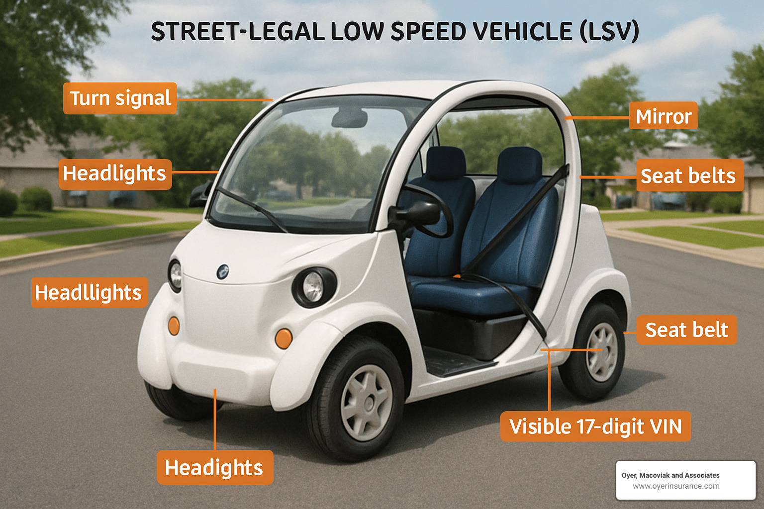 Low Speed Vehicle Insurance Coverage: 7 Key Facts for 2025