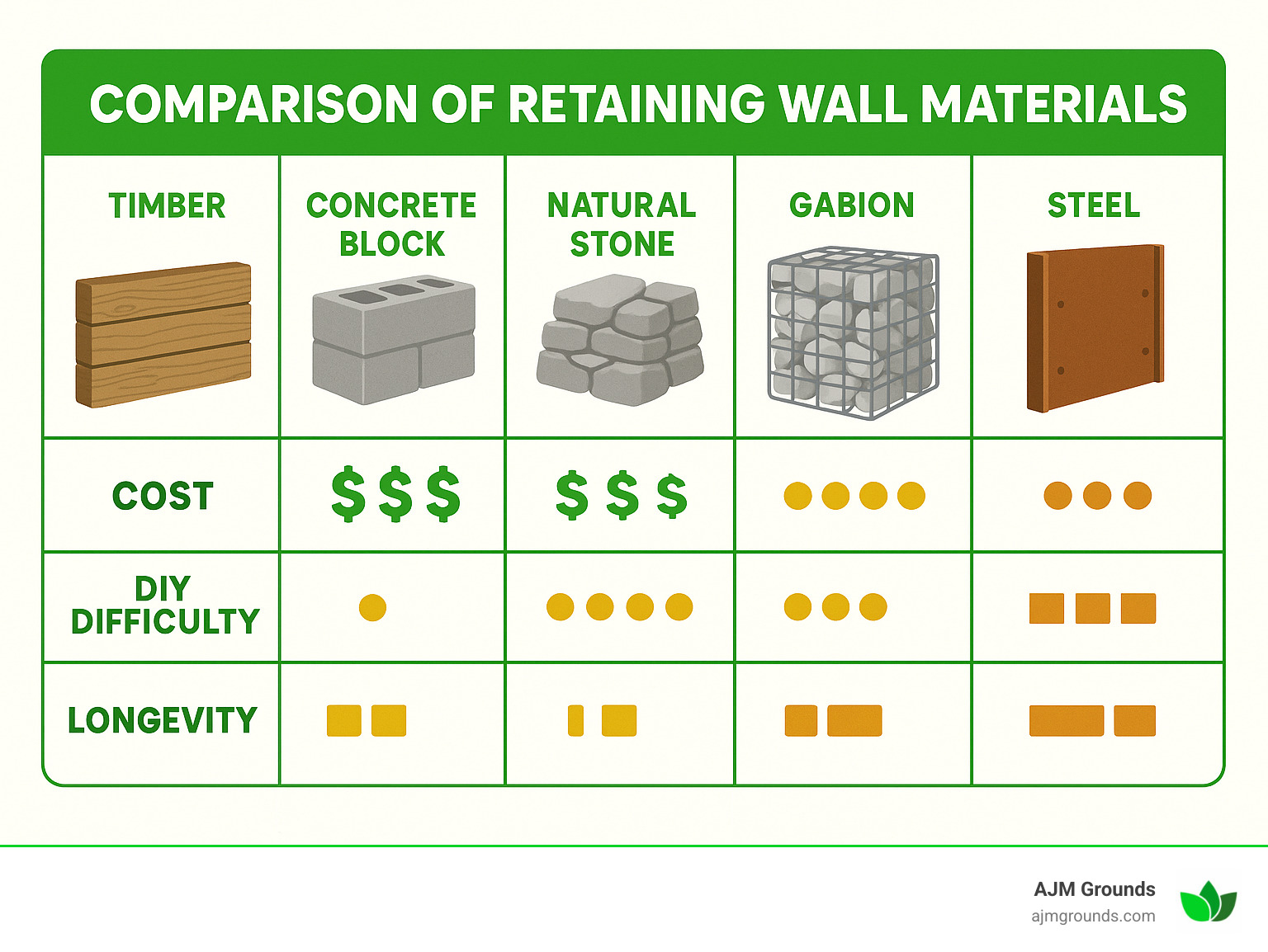 Backyard Retaining Wall Ideas: 5 Stunning Designs for 2025