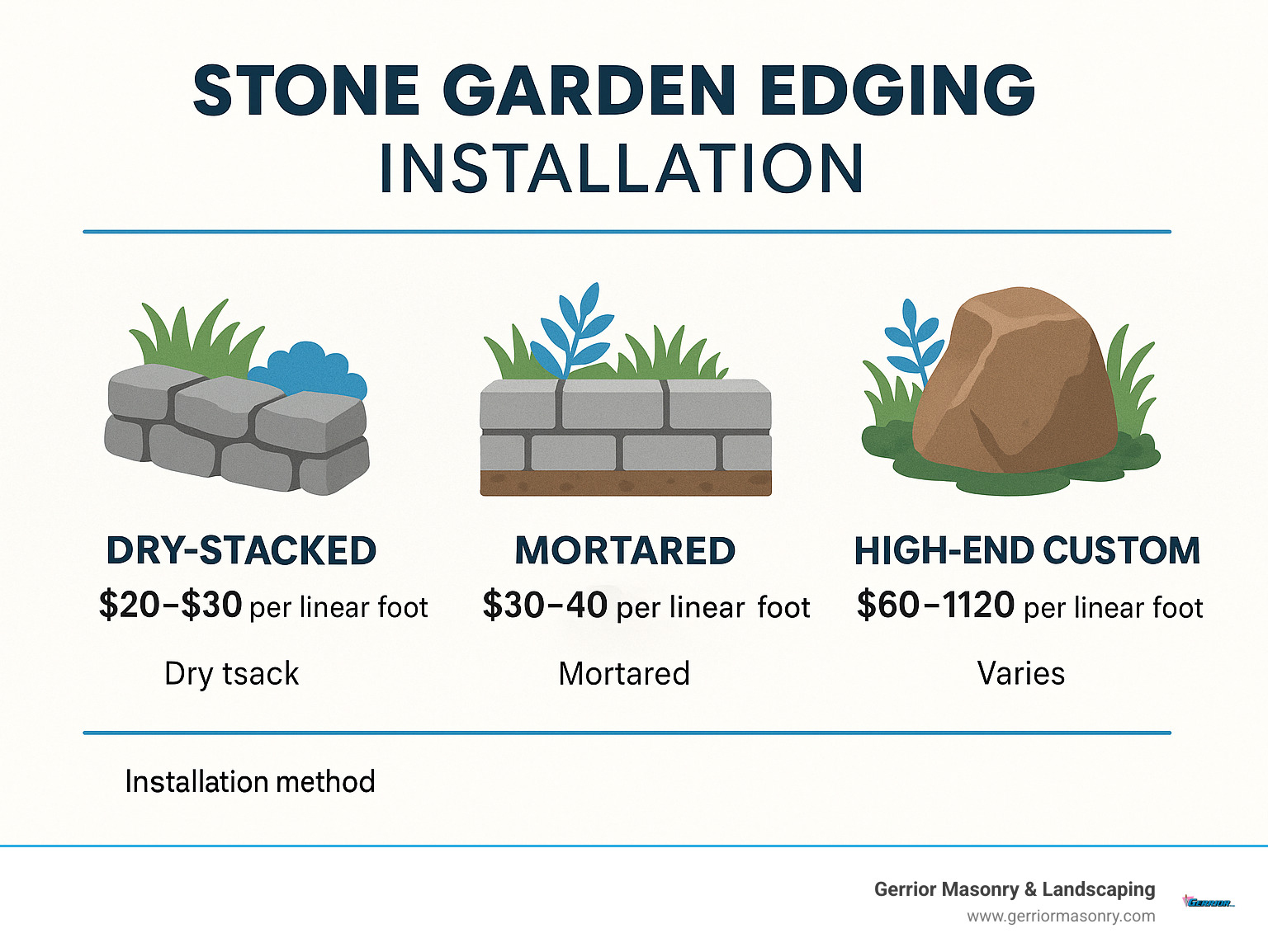 Stone garden edging installation: 7 Proven Tips for Stunning Results