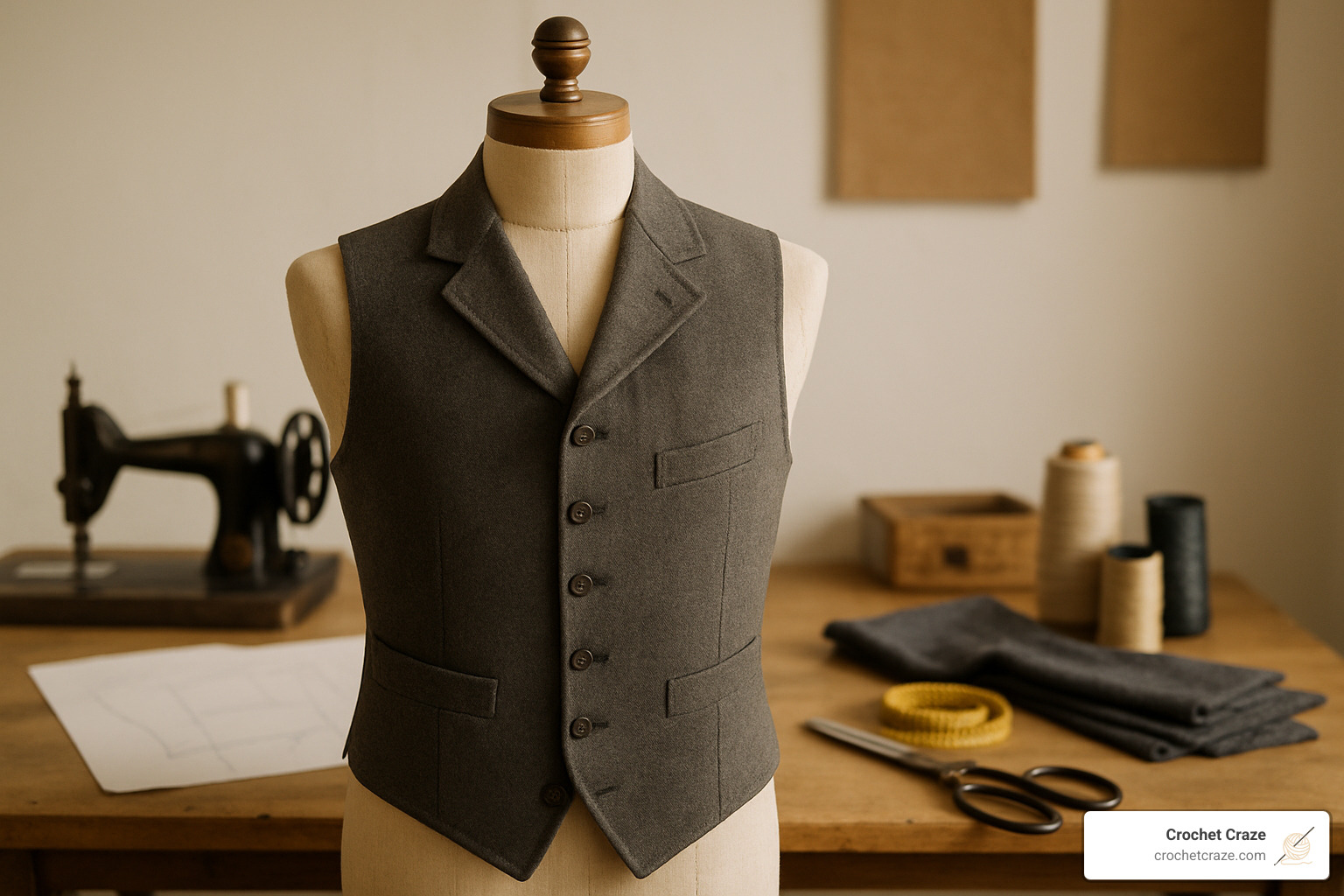 Free Waistcoat Patterns That'll Have You in Stitches
