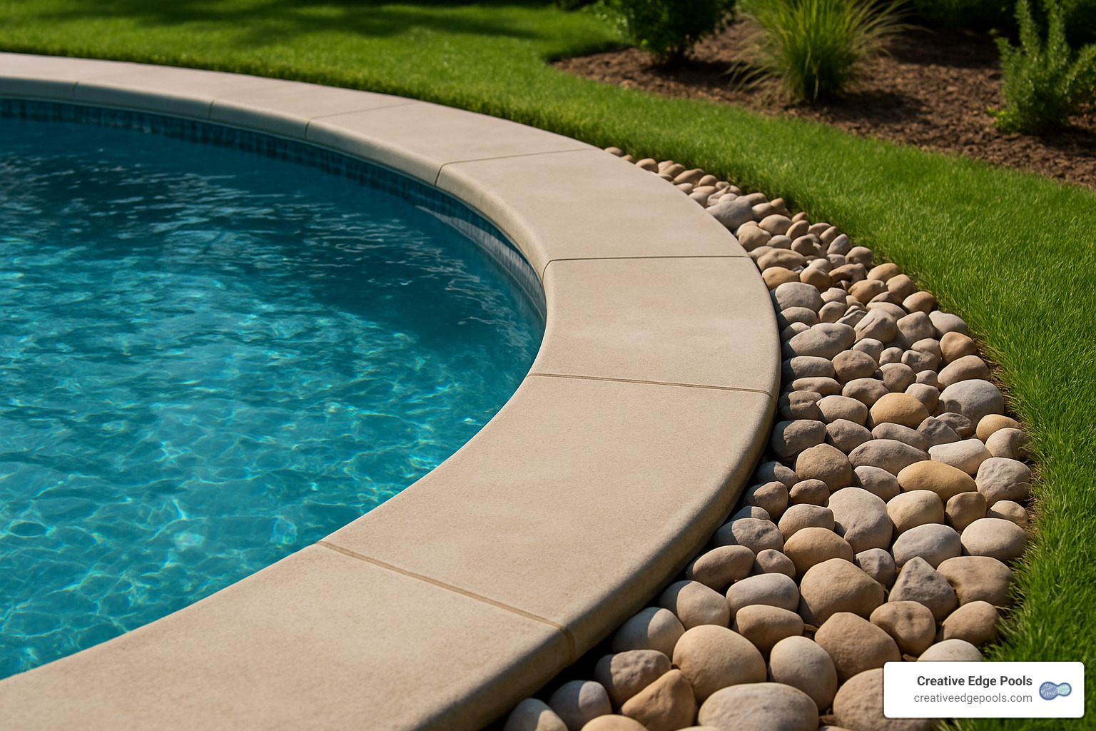 Inground pool landscaping around pool with rocks: 12 Stunning Ideas 2025