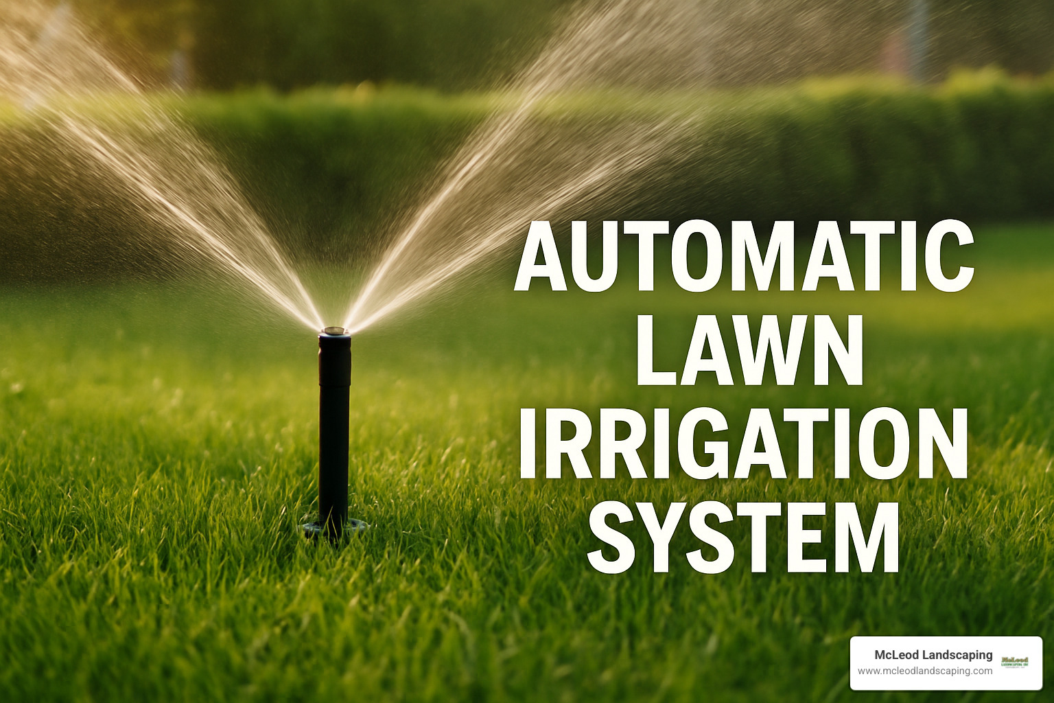 Automatic Lawn Irrigation System: 7 Powerful Benefits in 2025