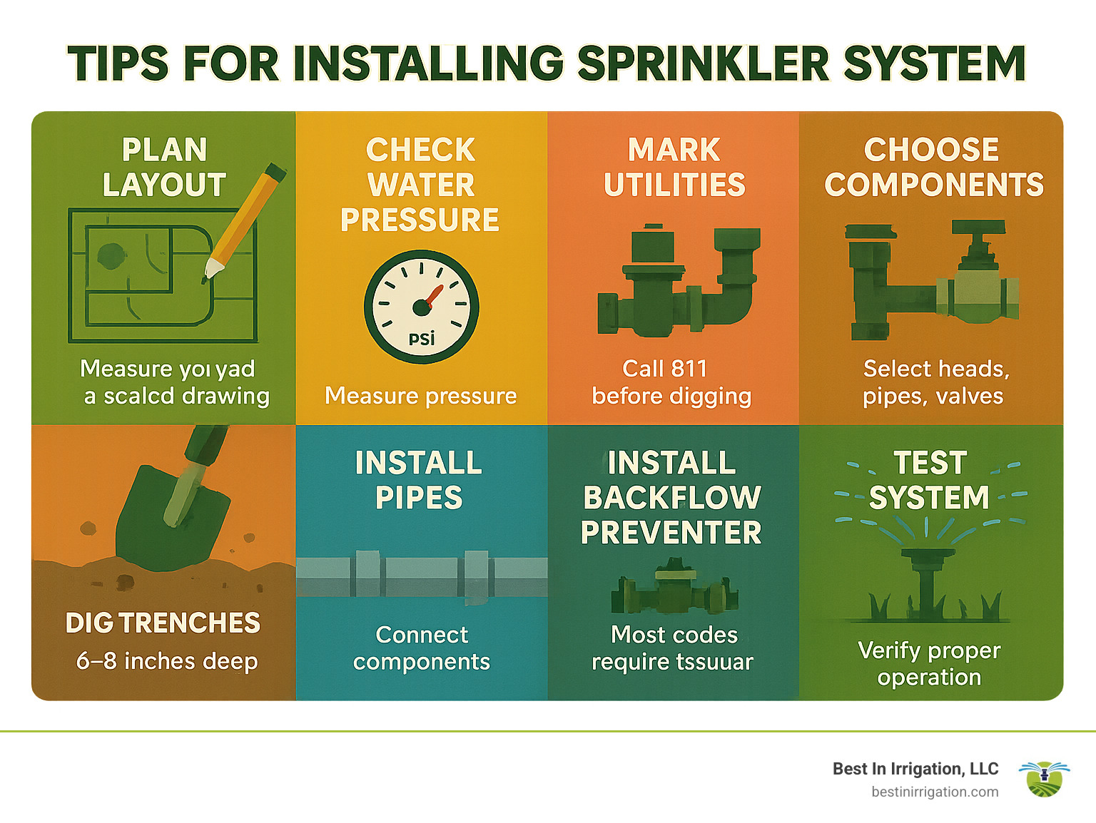 Tips for Installing Sprinkler System: 10 Powerful Proven Steps 2025