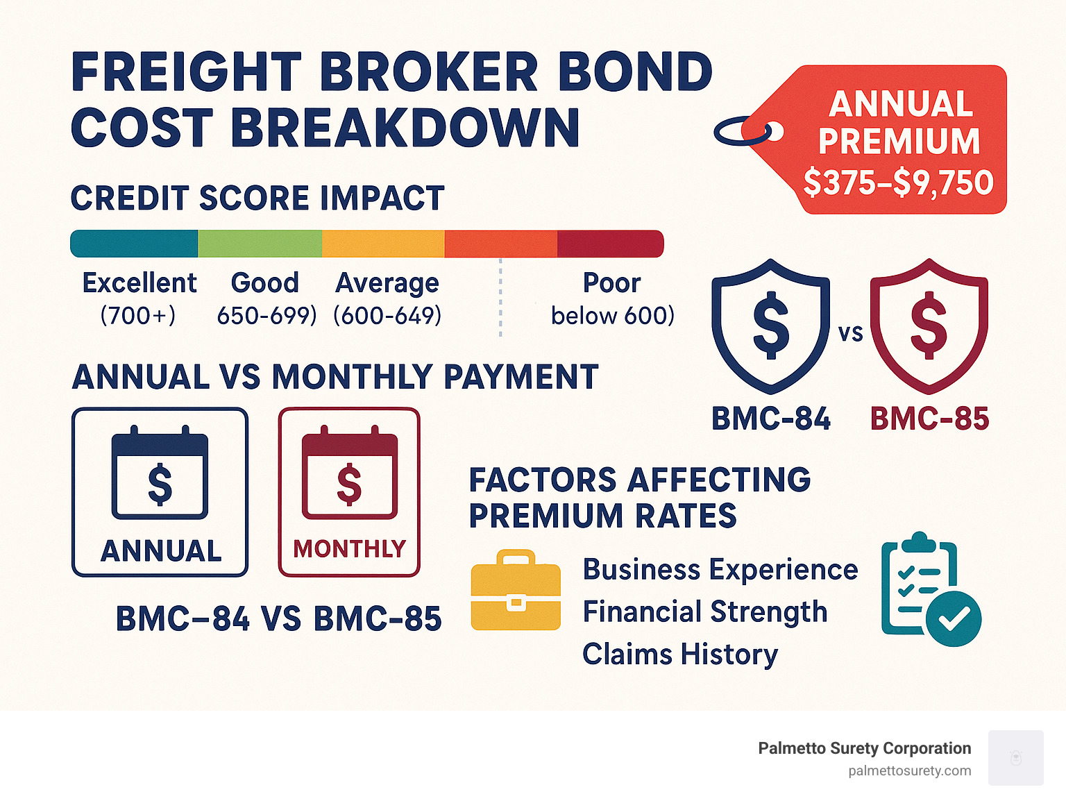 Cost of Surety Bond Freight Broker: 7 Powerful 2025 Savings Tips