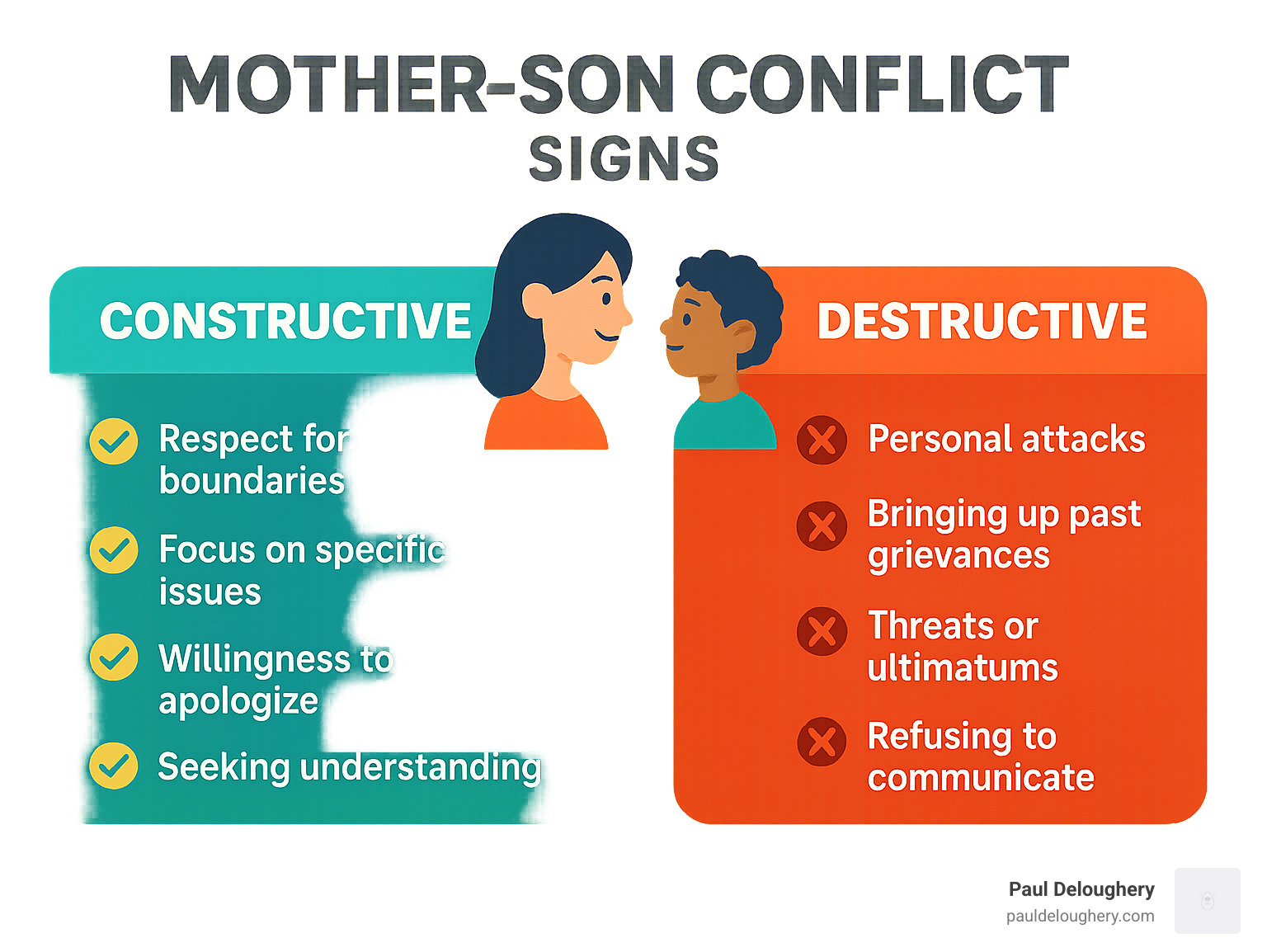 Mother vs. Son? Here’s How to Resolve Conflicts Peacefully - Paul ...