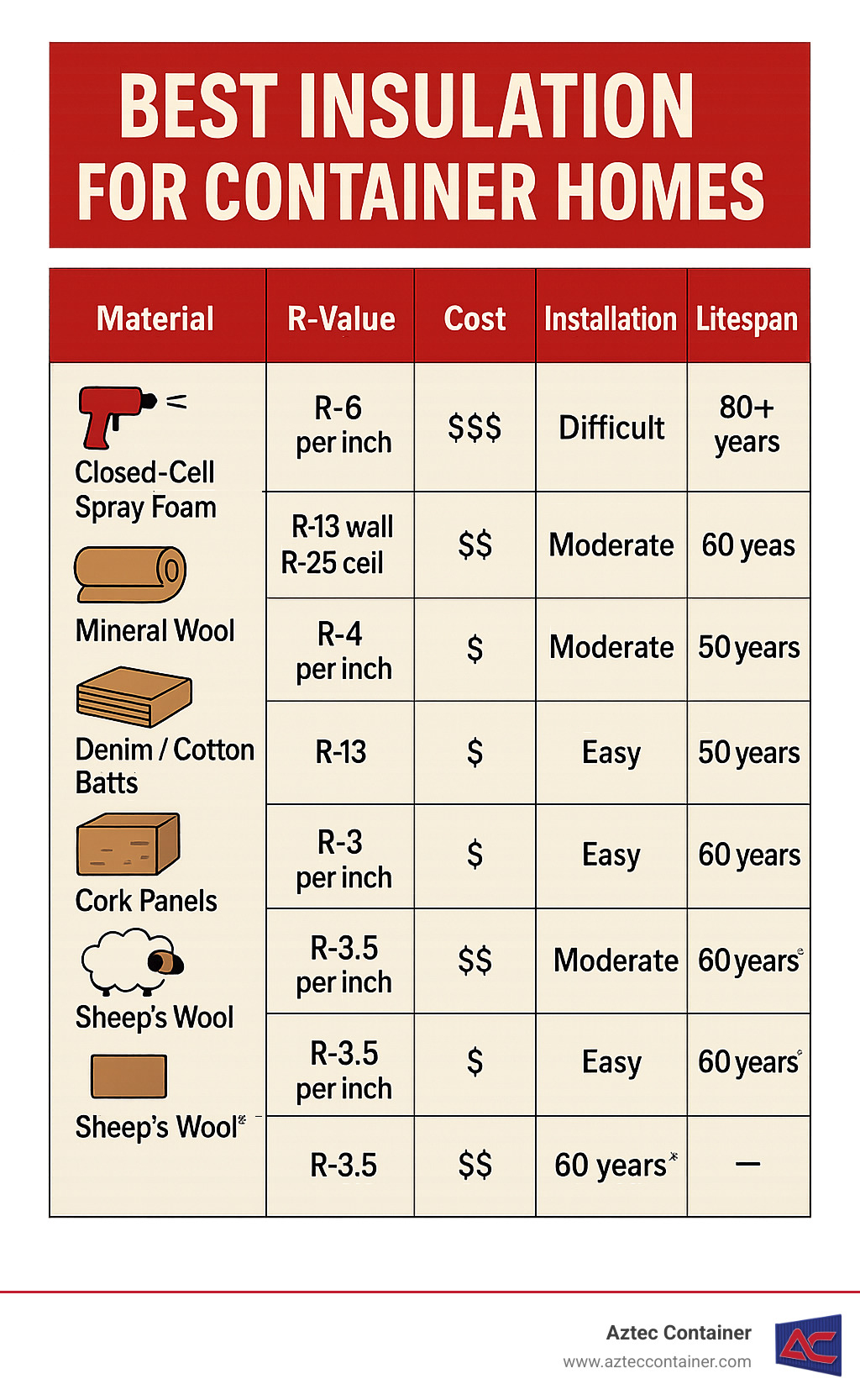 Best Insulation For Container Homes: 7 Powerful Picks 2025
