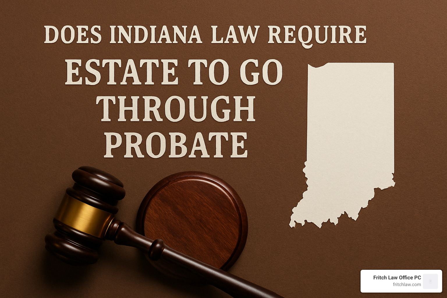 Does Indiana Law Require Estate to Go Through Probate? 5 Essential ...