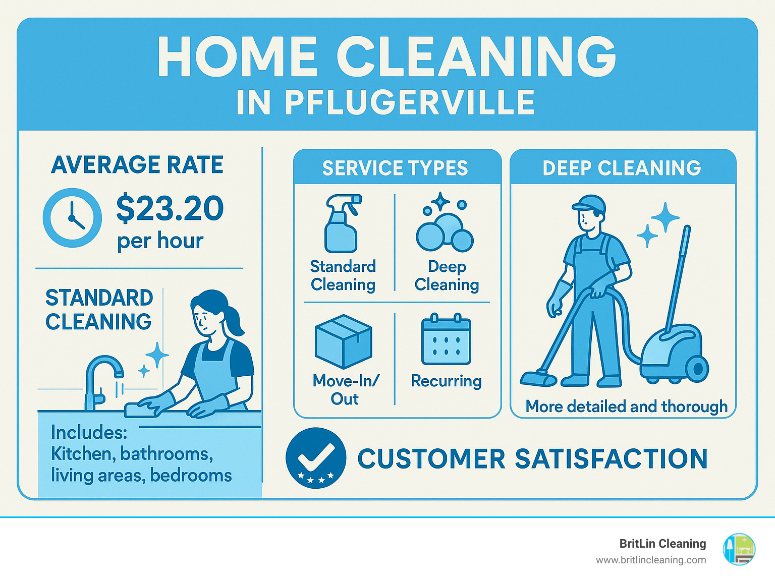 Clean Sweep: Pflugerville Texas' Favorite Home Cleaning Services