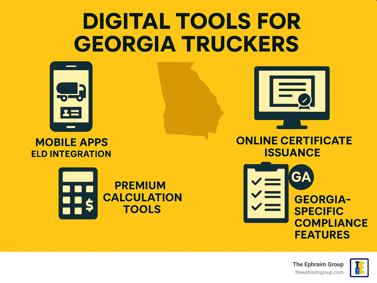 Commercial Trucking Insurance Georgia: Top 3 Best Picks 2025
