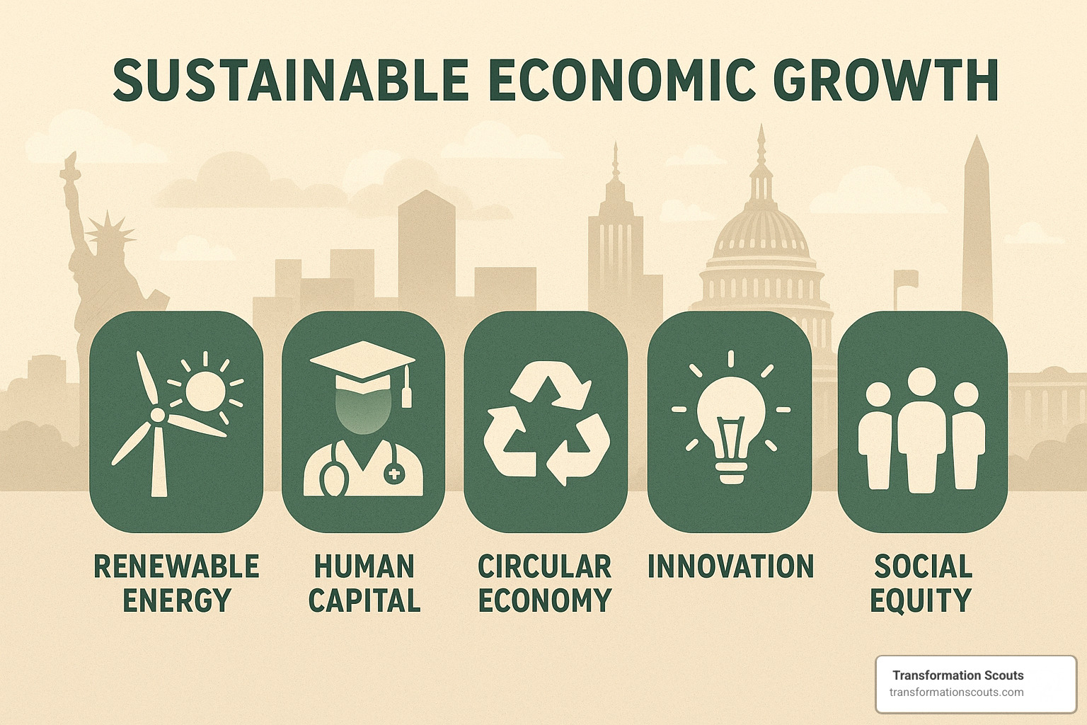 Development Sustainable Economic Growth Strategy: 5 Powerful Positive ...