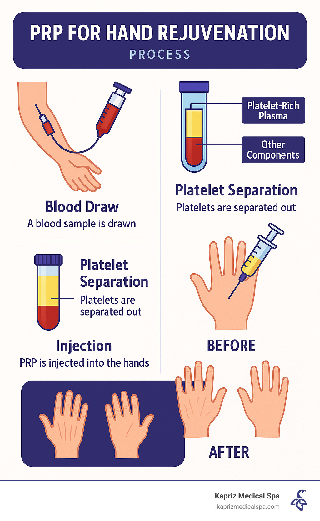 PRP for hand rejuvenation: Top 3 Powerful Benefits 2025