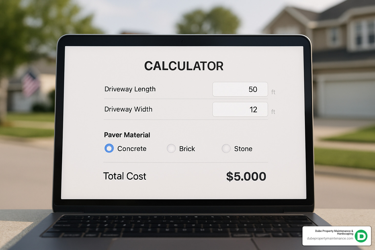 Paver Driveway Cost Calculator: Top 5 Powerful Savings 2025