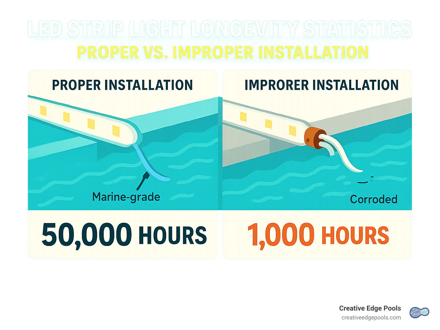 How to Install Led Strip Lights for Pools and Waterfalls: 7 Powerful ...