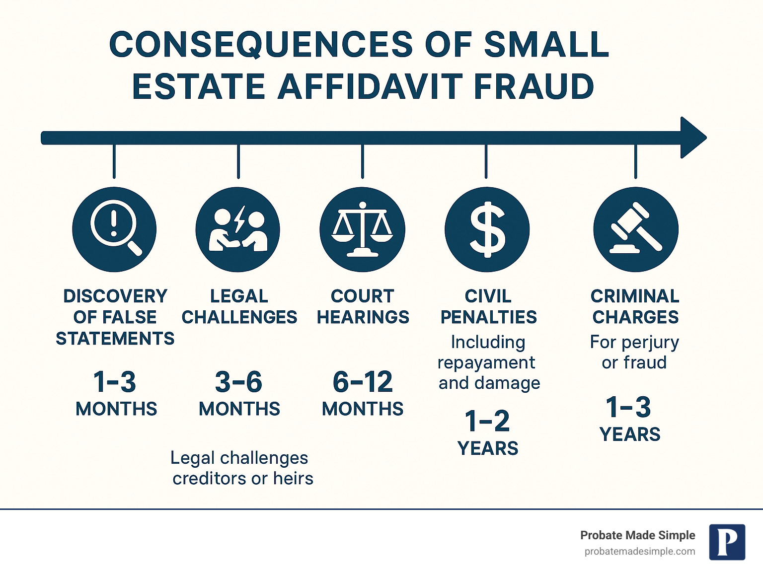 Lying on a Small Estate Affidavit: What Really Happens - Probate Made ...
