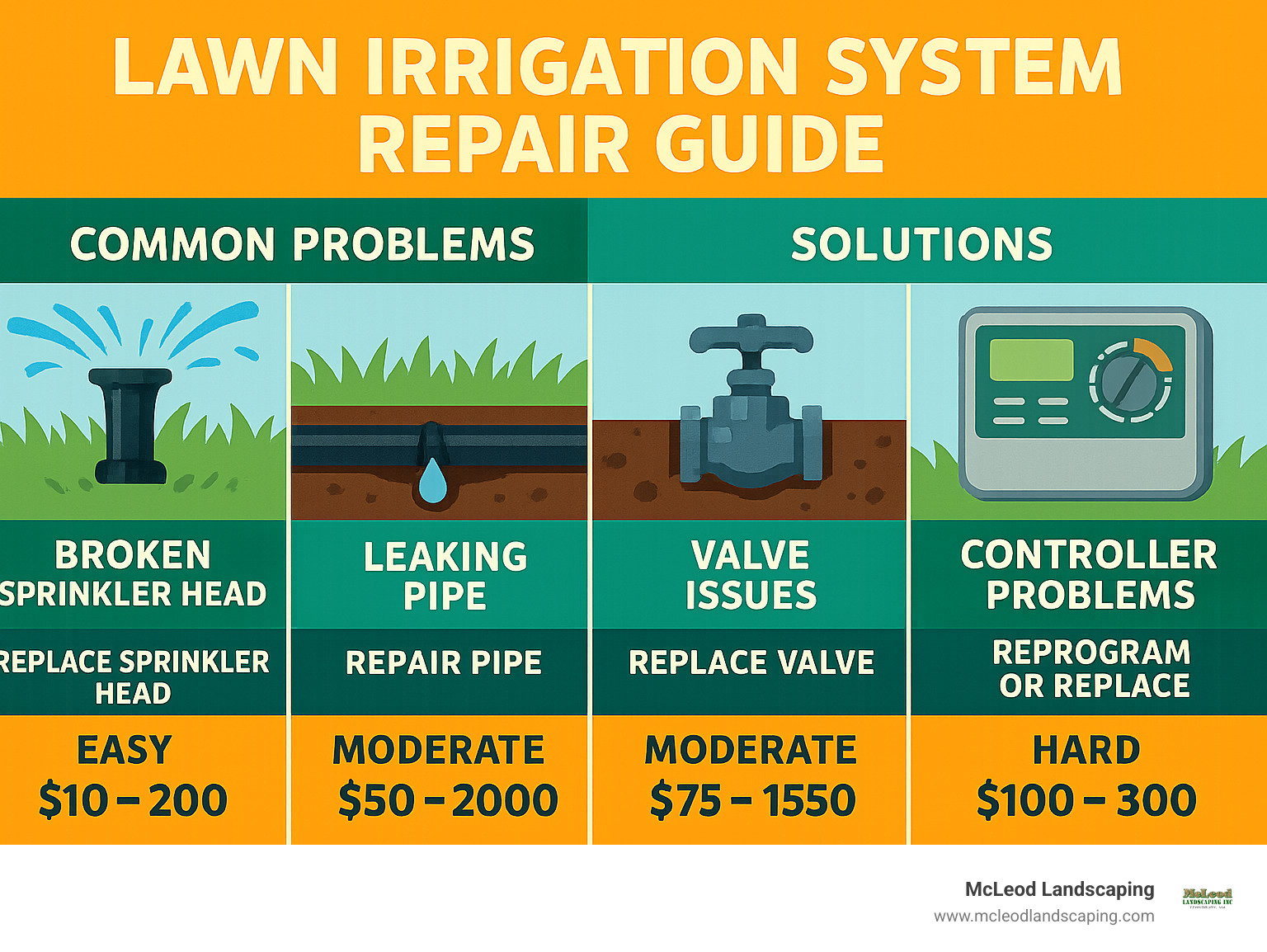 Lawn Irrigation System Repair: 7 Powerful Fixes for Success 2025