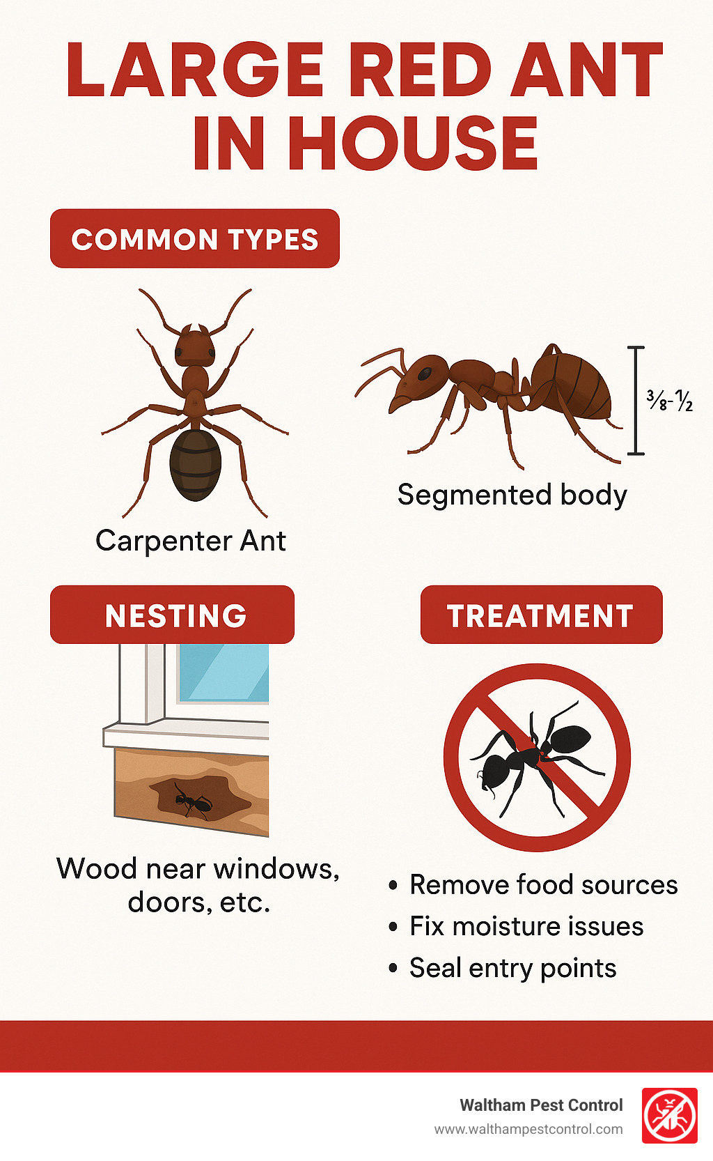 Large Red Ants in House: 5 Powerful Solutions for 2025