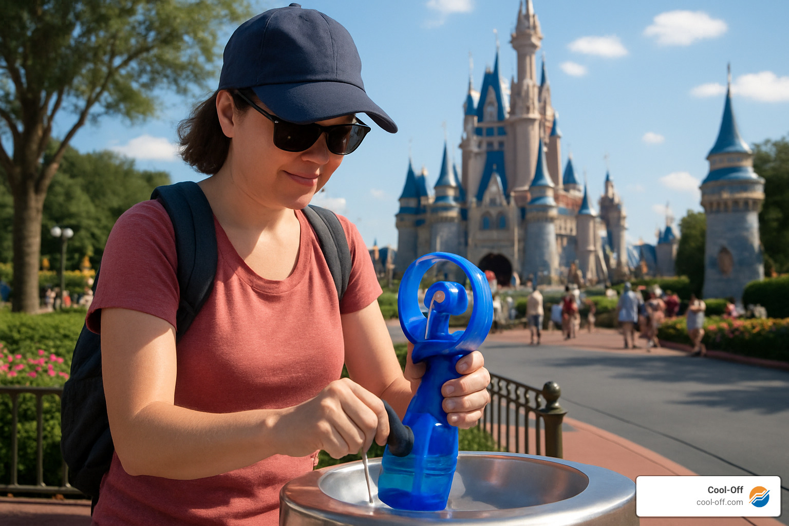 Disney Days Made Cooler: Best Misting Fans to Bring Along