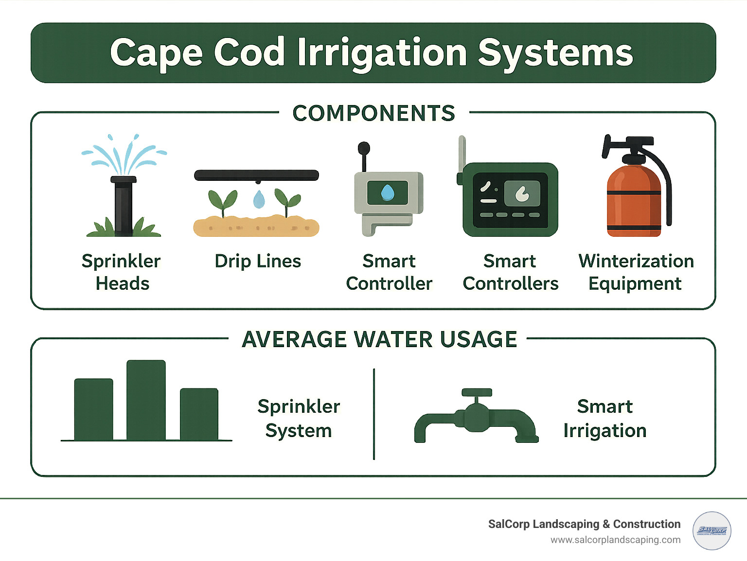 Cape Cod Irrigation Systems: 10 Powerful Ways for Lush Lawns 2025