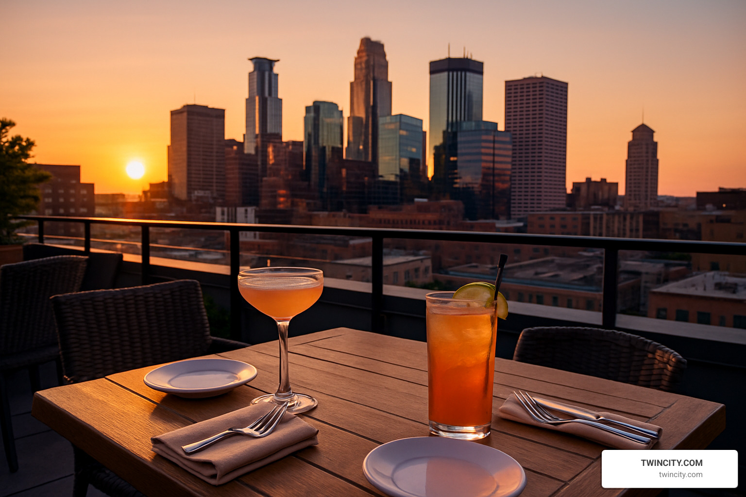 Dining Above It All at Downtown Minneapolis Rooftop Restaurants