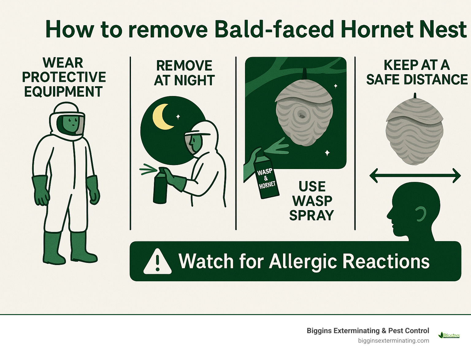 How to Remove Bald Faced Hornet Nest: 5 Proven Safe Ways 2025