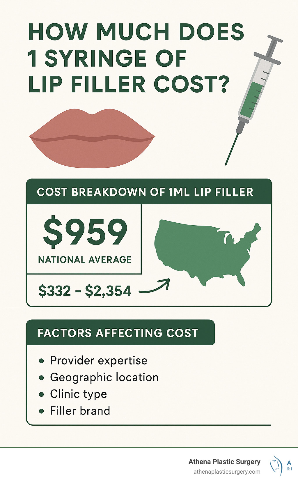 How Much Does 1 Syringe of Lip Filler Cost? 7 Amazing Facts 2025