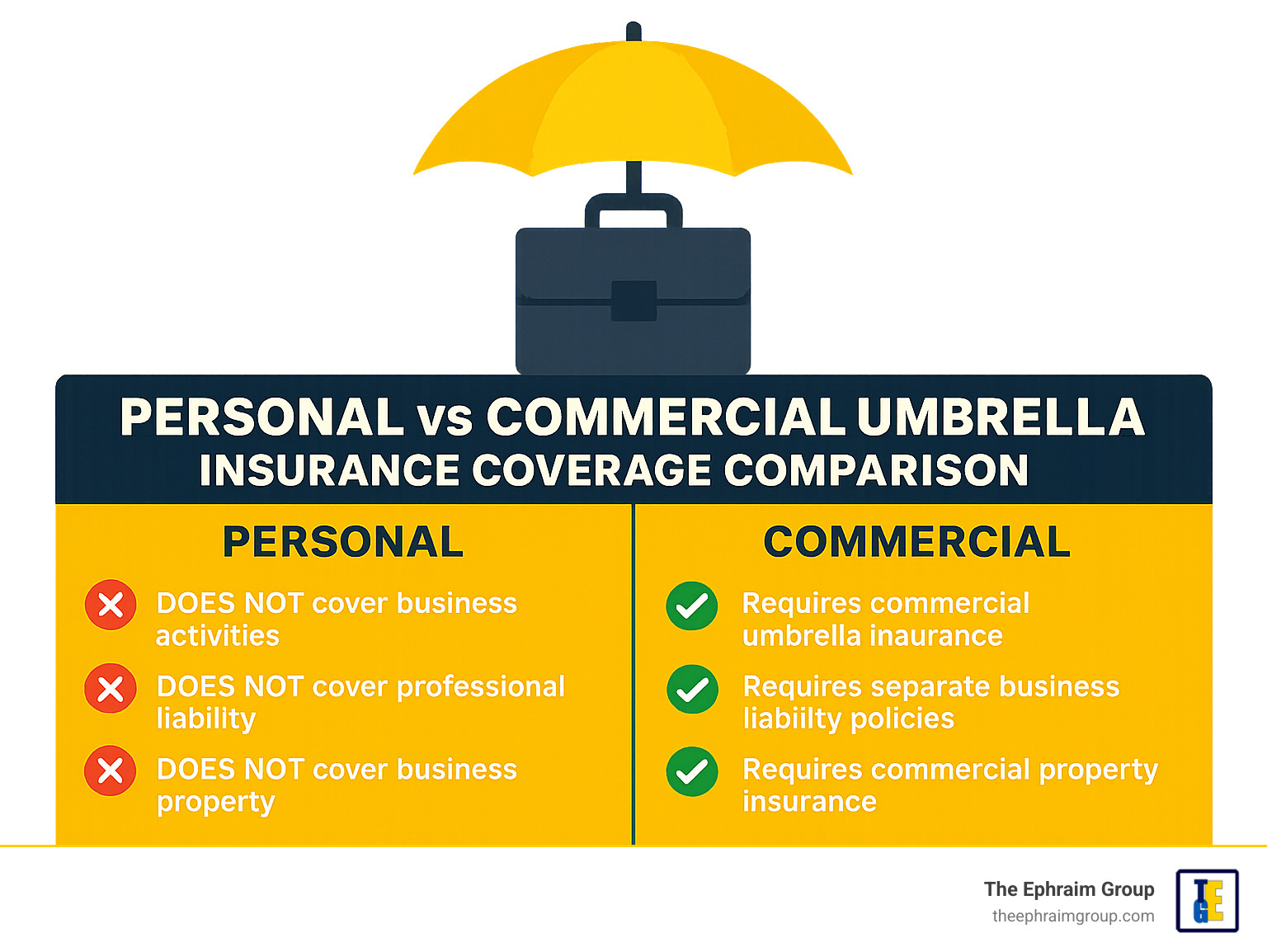 Does a personal umbrella policy cover business? 5 Key Risks Exposed 2025