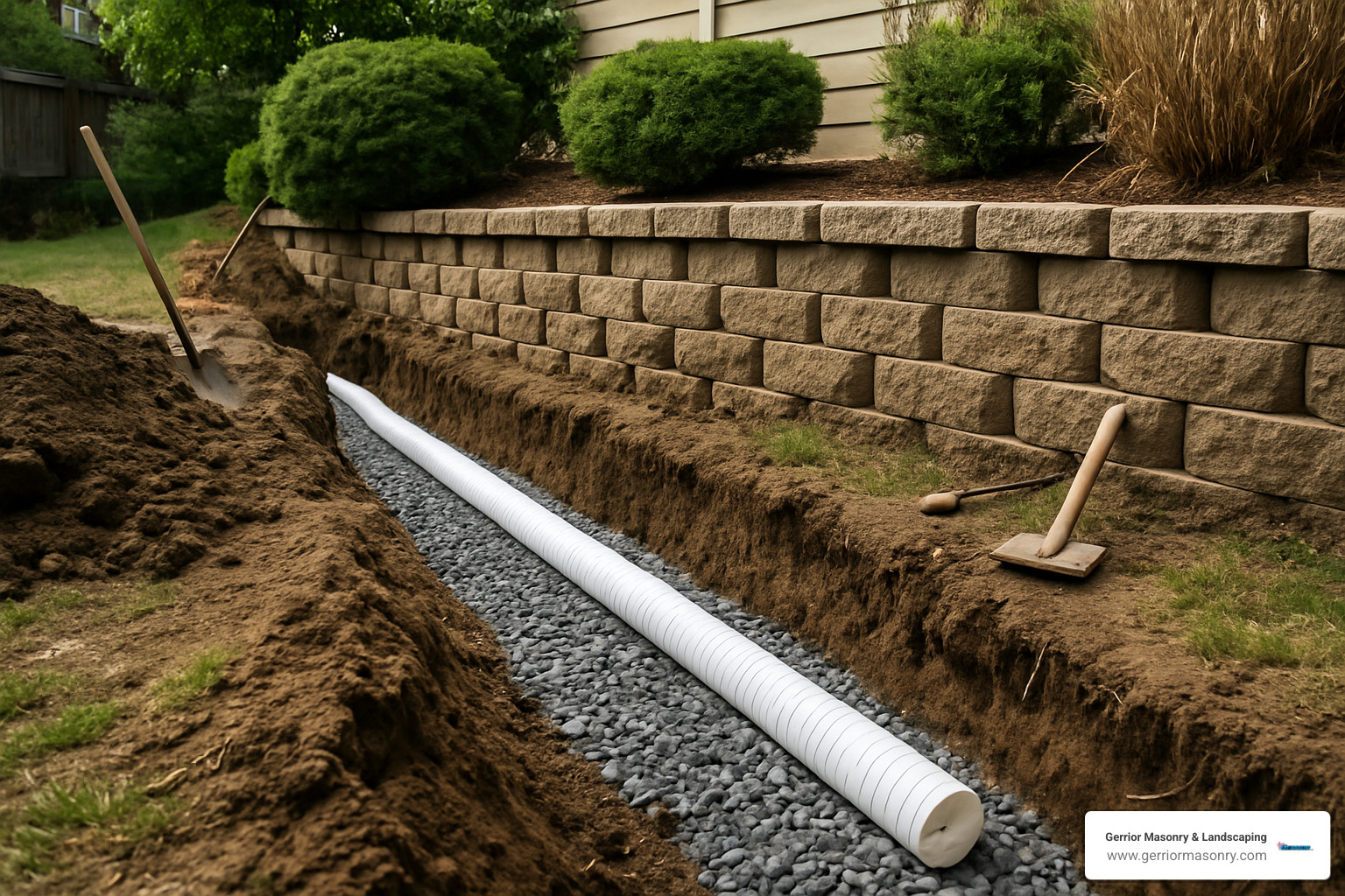 Retaining Wall With French Drain: 7 Powerful Ways to Prevent Failure 2025