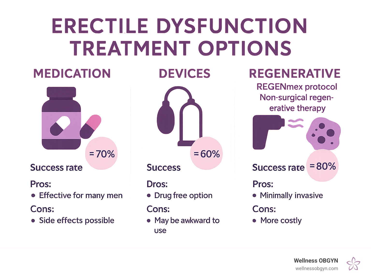 What Are the Treatments for ED: 10 Powerful Solutions 2025