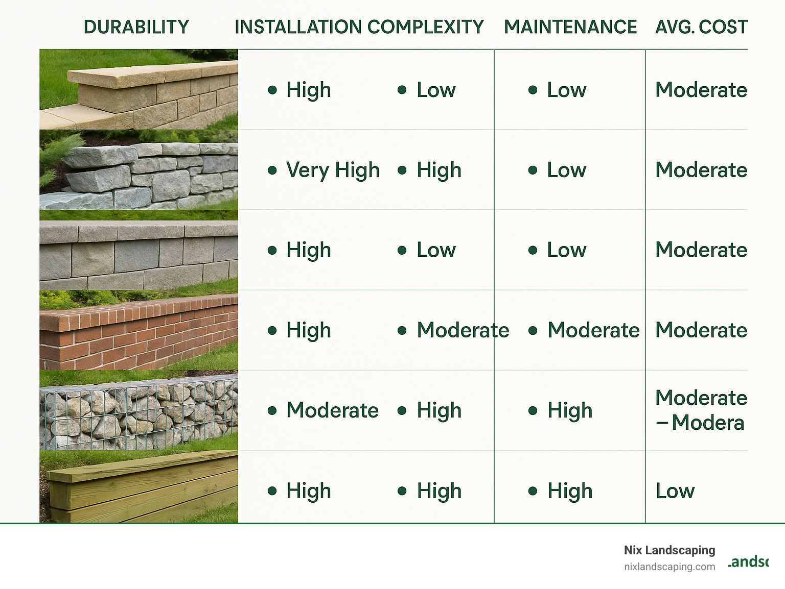 Retaining wall finishing options? 7 Stunning Ideas for 2025